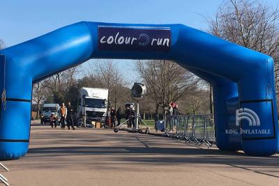 China Inflatable Marathon Race Finish Line Arch Outdoor Advertising Event Sport Archway for sale