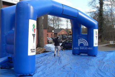 China Inflatable Marathon Race Finish Line Arch Outdoor Advertising Event Sport Archway for sale