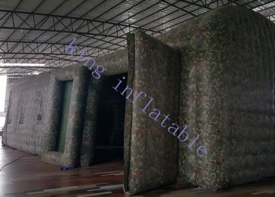 China Giant PVC Tarpaulin Inflatable Event Tent , Military Outdoor Event Tent for sale