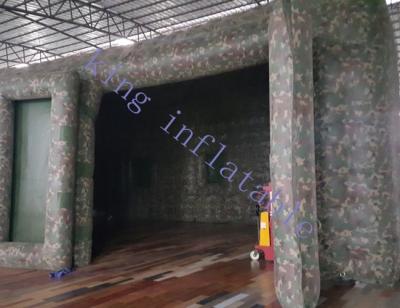China Giant PVC Tarpaulin Inflatable Event Tent , Military Outdoor Event Tent for sale
