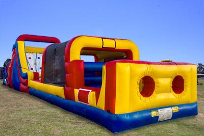 China Fun Obstacle Course Inflatable Rentals Inflatable Wipeout Course For Adults for sale