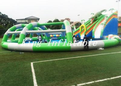 Cina Ventilatore costante dell'acqua del diametro gonfiabile gigante all'aperto del parco 30m con lo scorrevole del coccodrillo in vendita