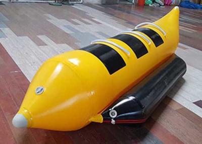 China Banana Boat Inflatable 0.9mm PVC 3 Person Blow Up Water Toys For Lake And Sea for sale