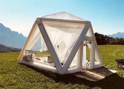 China El acampar que mira las estrellas de la tienda transparente inflable al aire libre explota el hotel en venta