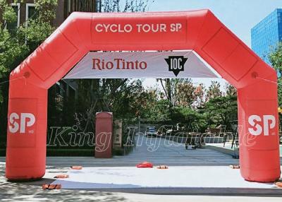 Cina Pubblicità dell'arco gonfiabile sigillato stretto dell'arco dell'aria dell'arrivo di inizio di funzionamento della corsa dell'aria in vendita