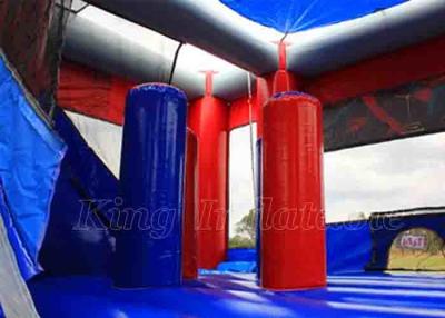 China Van het Huiscombo van de jonge geitjessprong de Dia van de Uitsmijterjumper spiderman inflatable castle with Te koop