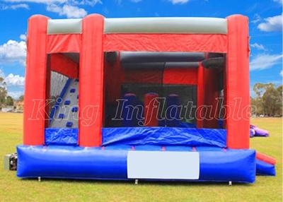 China Van het Huiscombo van de jonge geitjessprong de Dia van de Uitsmijterjumper spiderman inflatable castle with Te koop