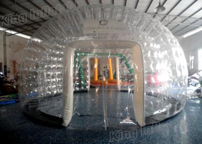China Transparante Opblaasbare de Koepeltent 8m van pvc Combo Diameter voor Partij/Tentoonstelling Te koop