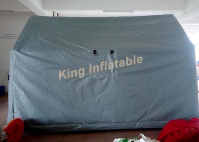 China Grey Waterproof 6X4m Inflatable Event Tent For Army Medical Or Camping for sale