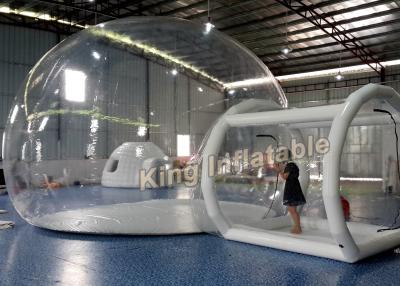 China 0.65mm Tent van de de Tent Duidelijke Luchtbel van pvc de Transparante Opblaasbare met Enige Laag Te koop