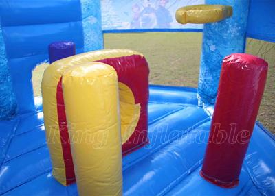 Cina Gli ostacoli gonfiabili giganti congelati del gioco di divertimento dei castelli scalano le aree fa scorrere il castello di salto in vendita