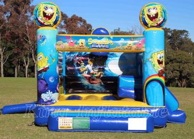 China Openlucht het Huissprong Spongebob die van de Partij Opblaasbare Uitsmijter Bouncy-Kasteel voor Huur springen Te koop