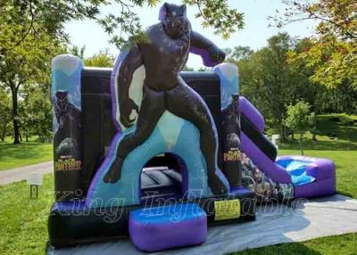 China Opblaasbaar de Uitsmijterblauw van Batman Combo met het Huis van de het Kasteelsprong van diabouncy voor Huur Te koop
