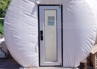 Cina Tenda gonfiabile trasparente di campeggio all'aperto della bolla della cupola di Glamping della Camera della bolla in vendita