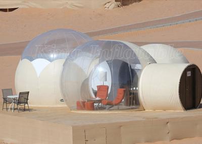 Cina Tenda gonfiabile trasparente di campeggio all'aperto della bolla della cupola di Glamping della Camera della bolla in vendita
