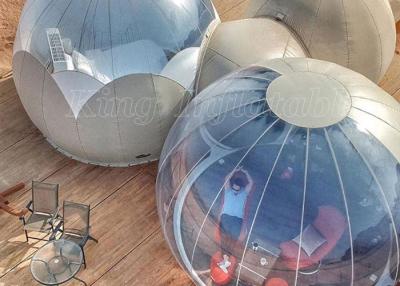 Cina Tenda gonfiabile trasparente di campeggio all'aperto della bolla della cupola di Glamping della Camera della bolla in vendita