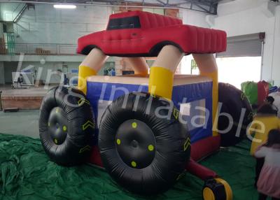 China 5 * 4 M Colorful Car Inflatable Jumping Castle And Commercial  Bouncy Castle for sale