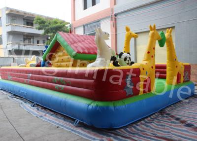 Cina Castello di salto del luppolo felice gonfiabile animale gigante dei bambini con la certificazione del CE in vendita