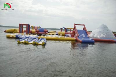 China Sea Large Inflatable Floating Water Park Game Floating Island Equipment for sale