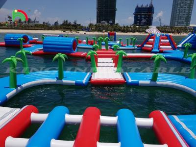 Cina Parco acquatico gonfiabile Parco acquatico di divertimento Parco acquatico gonfiabile galleggiante in vendita