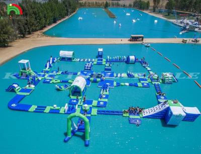 Cina Parco acquatico gonfiabile Parco acquatico marino Parco giochi d'acqua galleggiante in vendita