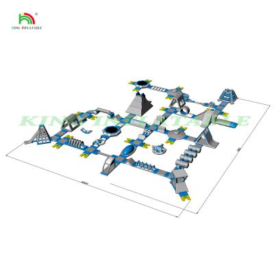 Cina Parco acquatico galleggiante gonfiabile all'aperto giochi parco acquatico galleggiante marino in vendita