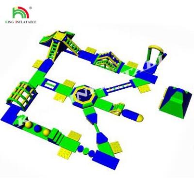 China Equipamento de parque aquático flutuante inflável à venda