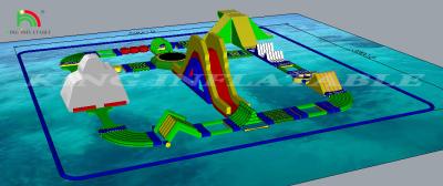 Cina Equipaggiamento per giochi di parco di giochi d'acqua gonfiabile galleggiante in vendita