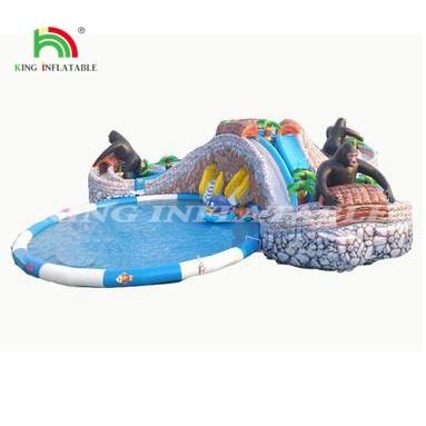 Cina Piscine gonfiabili Parco acquatico Pallone da nuoto Giocattoli Piscine Scivolo d'acqua gonfiabile Per bambini e adulti in vendita