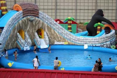 Cina Piscine gonfiabili Parco acquatico Pallone da nuoto Giocattoli Piscine Scivolo d'acqua gonfiabile Per bambini e adulti in vendita