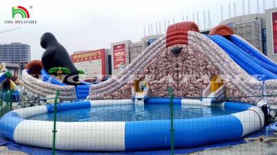 Cina Piscine gonfiabili Parco acquatico Pallone da nuoto Giocattoli Piscine Scivolo d'acqua gonfiabile Per bambini e adulti in vendita
