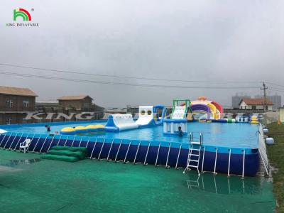 Cina Parco scivolo gonfiabile all'aria aperta Casa a rimbalzo con parco piscina acquatica in vendita