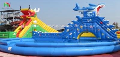 Cina Parco tematico a nuoto gonfiabile Parco di divertimenti acquatici Parco acquatico di divertimento in vendita