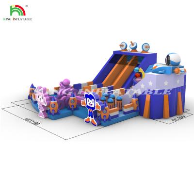 China Combination Castle Inflatable Jumping Bouncy Castle Jumper Bouncer Waterslide Bounce House Combo Water Slide for sale