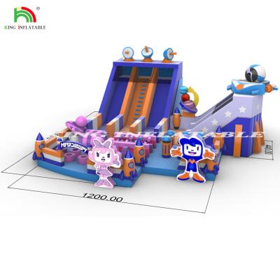 China Combination Castle Inflatable Jumping Bouncy Castle Jumper Bouncer Waterslide Bounce House Combo Water Slide for sale