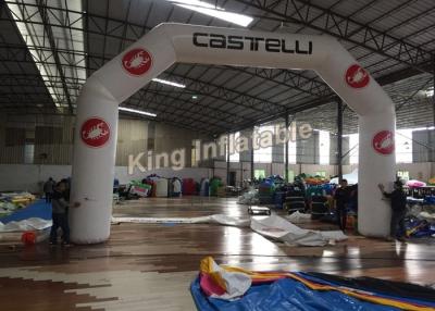 China Arcos infláveis brancos do evento durável exterior de Oxford para a promoção ou a propaganda à venda