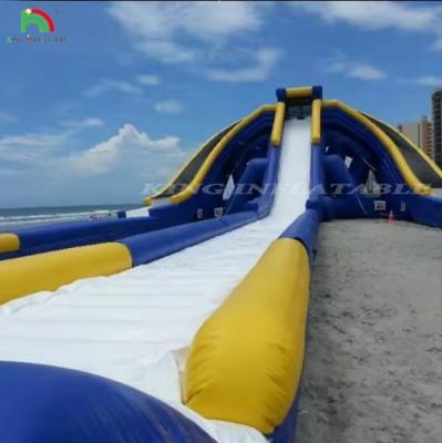 China Personalização 3 pistas Slide de água inflável Outdoor Recreação aquática ocasiões à venda