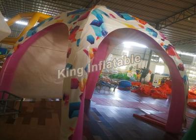 China New Design 3*3m Airtight Inflatable Spider Tent For Advertising Or Event for sale