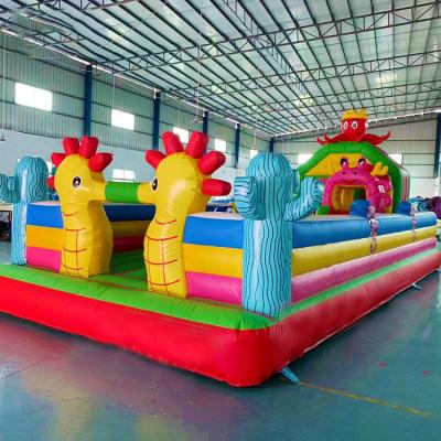 Cina Customized Commercial Pvc Oxford Bouncer gonfiabile Bounce House Castello per parco giochi per bambini in vendita
