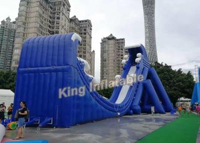 Cina Scivolo gonfiabile gigante commerciale blu di nuovo modo per l'adulto ed i bambini in vendita