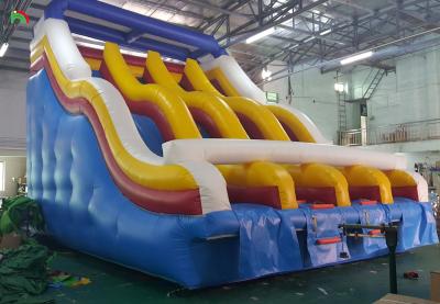 China High Quality Wet Inflatable Water Slide Water Pool Slide With Best Plato Tarpaulin Quality for sale