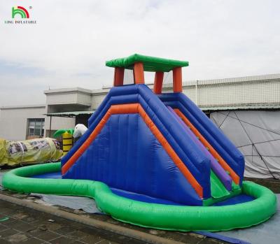 Cina Parco giochi per bambini attrezzature scivolo d'acqua gonfiabile salto salto castello in vendita