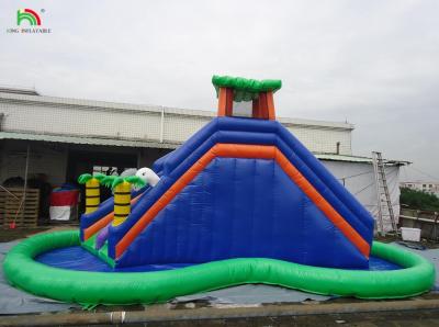 Cina Parco giochi per bambini attrezzature scivolo d'acqua gonfiabile salto salto castello in vendita