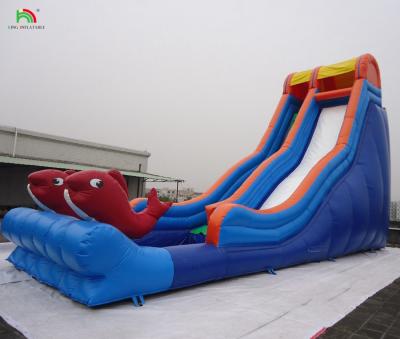 Cina Parco di divertimenti di alta qualità gonfiabile onde acqua scivolo bagnato per il noleggio di affari in vendita