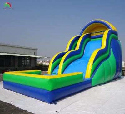 Cina Casa gonfiabile commerciale con scivolo d'acqua castello di salto per bambini in vendita