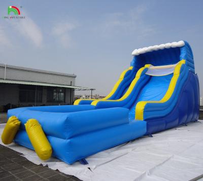 China Commercial inflável salteadores salto castelos com piscina e slide combo inflável à venda