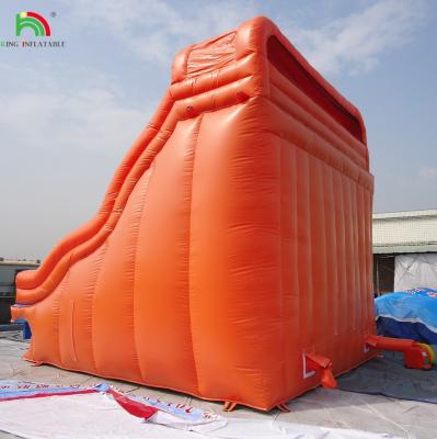 Cina Piscine d'acqua gonfiabile doppi scivoli chiusi rossi Bambini casa di rimbalzo commerciale acqua chiusa scivolo piscina in vendita