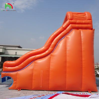 Cina Piscine d'acqua gonfiabile doppi scivoli chiusi rossi Bambini casa di rimbalzo commerciale acqua chiusa scivolo piscina in vendita