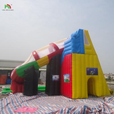 China Customized Commercial Castle Kids Inflatable Playground Trampoline Water Slide Jumping Combo Bouncer for sale