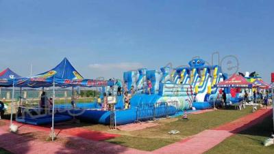 China Criança inflável surpreendente grande dos parques da água do quintal e jogos exteriores adultos à venda
